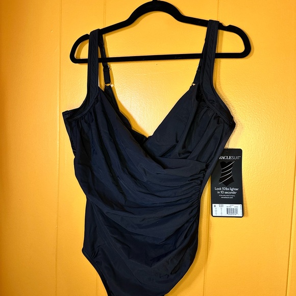 Miraclesuit | Swim | Miraclesuit Black Swimsuit | Poshmark